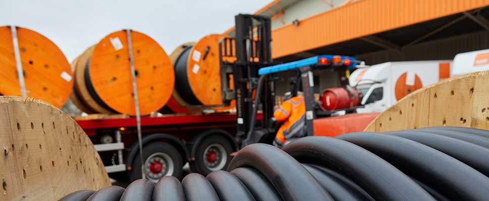 Cable delivery and our fleet | Eland Cables